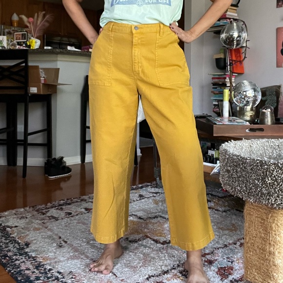 Universal Thread | Pants & Jumpsuits | Universal Thread Mustard Yellow ...
